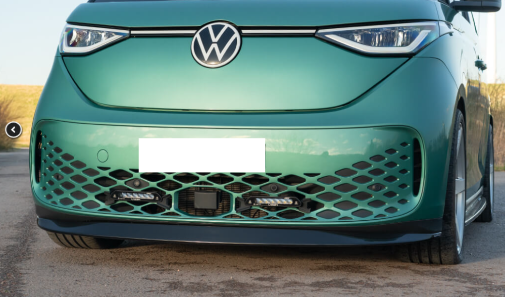 VW ID Buzz 2022-> Frontspoiler Frontsplitter - bilstyling-as.no