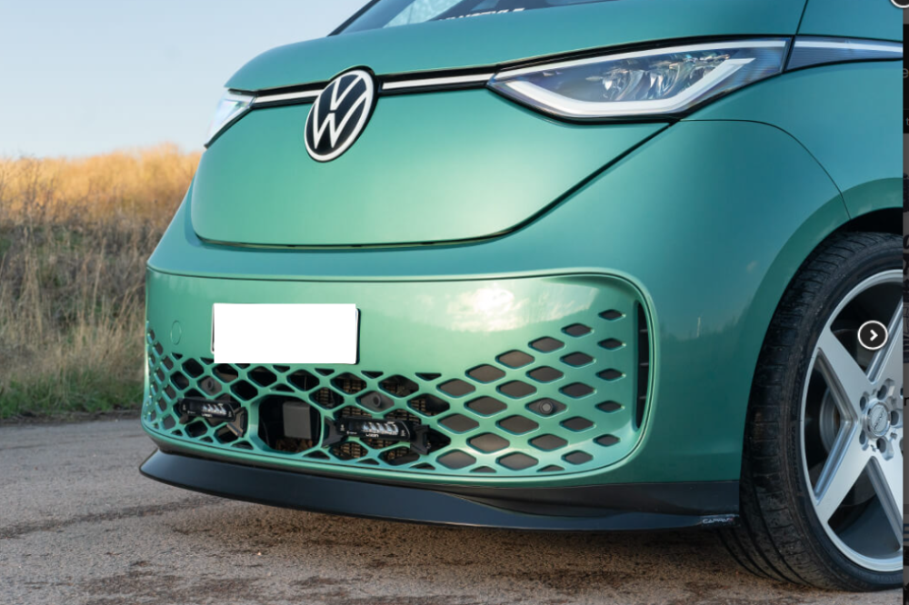 VW ID Buzz 2022-> Frontspoiler Frontsplitter - bilstyling-as.no